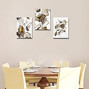 Canvas Wall Art For Living Room Family Wall Decor For Bedroom Fashion Kitchen Wall Pictures Artwork Office Canvas Prints Abstract Paintings Modern Bathroom Home Decorations 12" X 16" 3 Piece Set