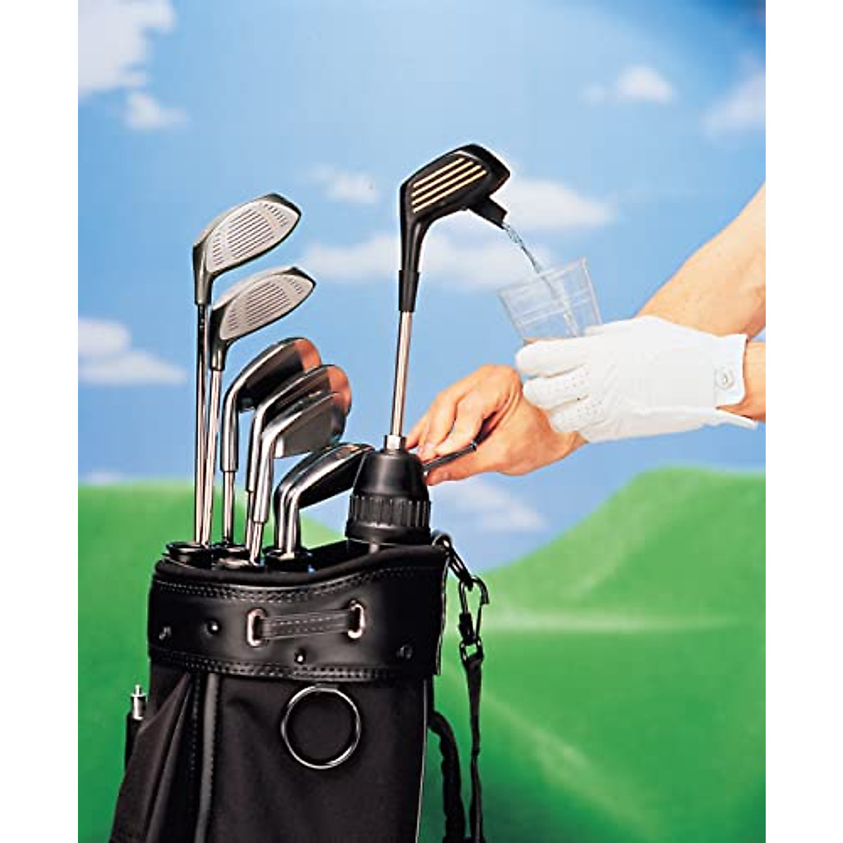 Club Champ Kooler Klub Drink Dispenser, Black