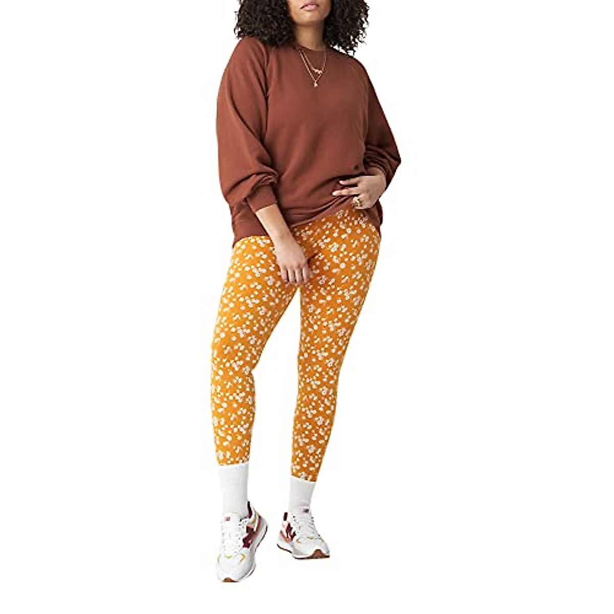 Bandier x Sincerely Jules_The Juniper Crew Neck Sweatshirt Sunbaked-M