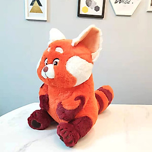 Red Plush Toy, Red Meilin Panda Doll, New Stuffed Animal Pillow for Kids and Fans Birthday Party and Festival Present