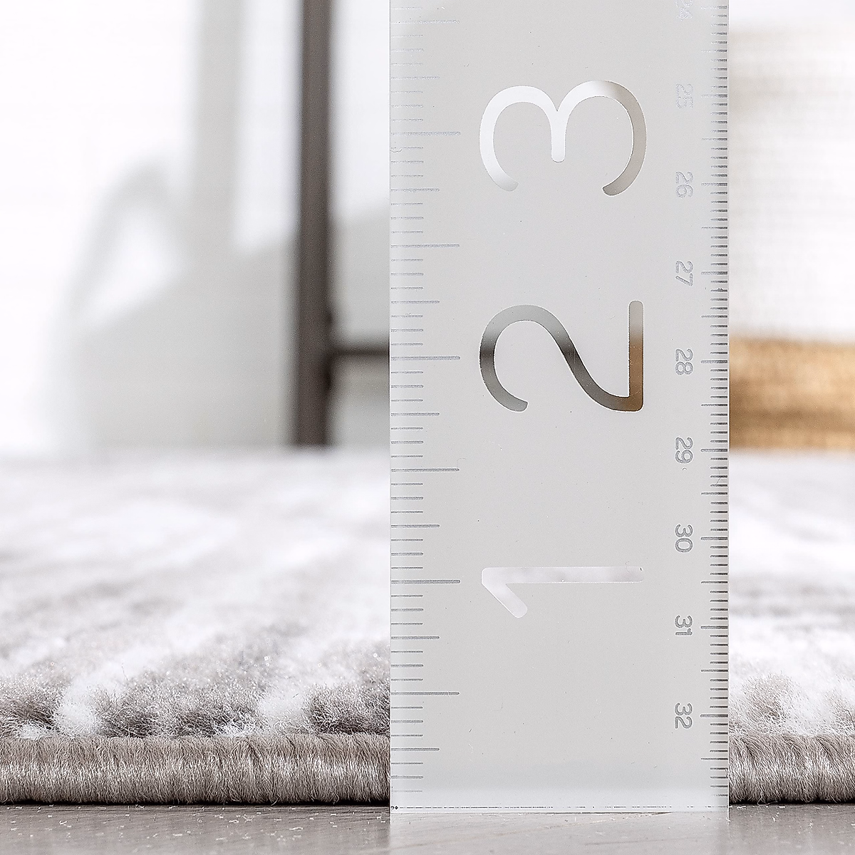 Well Woven Axasta Ivory Grey Diamond Medallion Tribal Area Rug 5x7 (5'3" x 7'3")