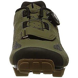 Giro Rincon Men Clipless Mountain Bike Shoes - Olive/Gum (2021), 43