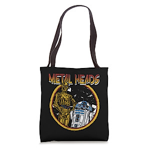 Star Wars R2-D2 & C-3PO Metal Heads Tote Bag