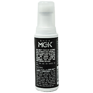 Shoe MGK Black Touch-Up - Ideal for Restoring Black Shoes, Tennis, Dress Shoes, and More