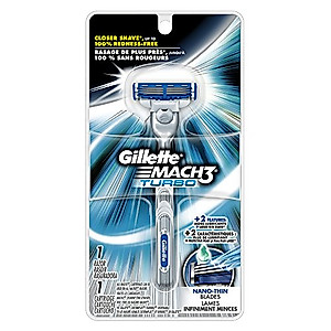 Mach3 Turbo Men’s Razor (Packaging May Vary)