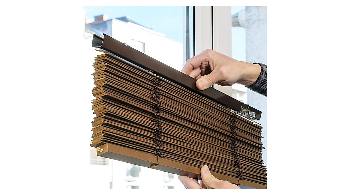 Premium Clear Plastic Double Slat Valance Retainer Clips