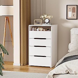 PAKASEPT 3 in 1 Vanity Desk with Plip Top Mirror, Small Make Up Vanity Set with Visible Glass Desktop, Compact with 3 Drawers,Cushioned Tool,Dressing Table for Bedroom