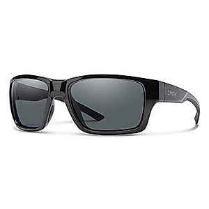 Smith Outback Sunglasses, Black/Gray, one Size
