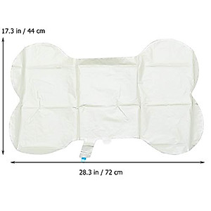 JANOU 6Pcs Bone Shaped Balloons Foil Helium Aluminum Balloons for Pets Dog Party Suppliers