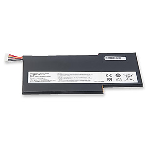 A AMANDA BTY-M6J Battery 11.4V 64.98Wh Replacement for MSI GS63 GS63VR GS73 GS73VR 6RF Stealth Pro 6RF-001US BP-16K1-31 BTY-U6J Series
