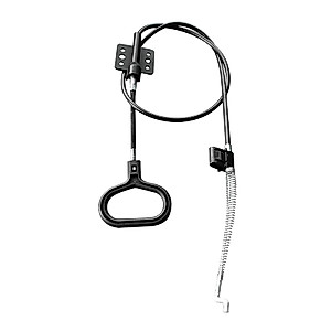 AMOSKAMAR Recliner Replacement Parts, Recliner Pull Cable Replacement with S Hook and Exposed Spring, Recliner Springs Replacement Parts for Most Sofa(1pcs)