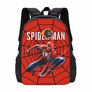 Spider Backpack Travel Backpacks Oxford Cloth Cartoon Backpack Sports Backpacks