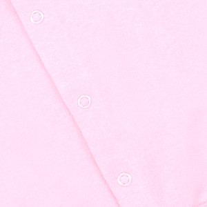 Creative Knitwear College Baby NCAA Officially Licensed Snap Hooded Jacket - Nebraska Cornhuskers Logo - Pink - 3T