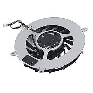 Weojeviy 15 Blades Cooling Fan Replacement for PS3 Game Console Internal Heat Dissipation Fan 12V 2.65A