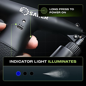 Saker Electric Paint Sprayer for Car Paint Scratch Repair, Cordless Handheld Airbrush for Cars High Power Spray Paint Gun for Painting Cabinet,Paint Repair and DIY(1 Gear 0.5 MM)