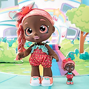 Kindi Kids Minis - Rainbow Besties - 3 Pack Collectible Posable Bobble Head Figure