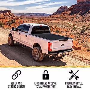 RealTruck TruXedo Sentry CT Hard Rolling Truck Bed Tonneau Cover | 1597716 | Fits 2015 - 2024 Ford F-150 5' 7" Bed (67.1")