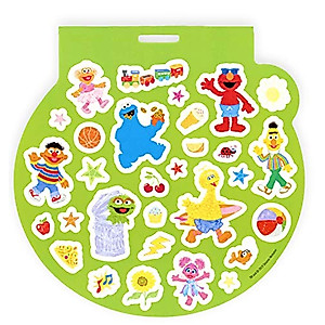 Sesame Street Shaped Sticker Book | Cookie Monster | Over 300 Themed Stickers