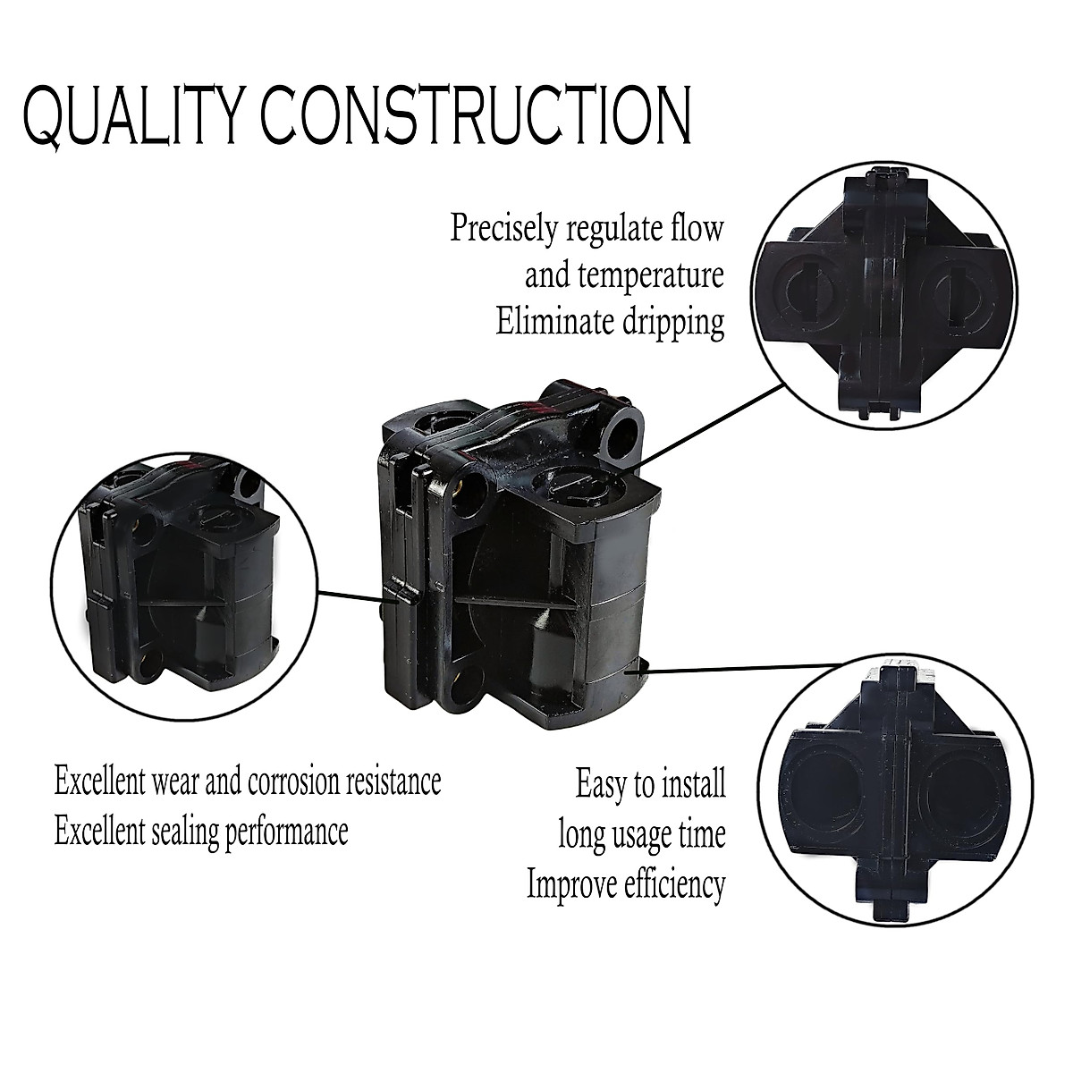 ALITZ GP500520 Replacement shower faucet Cartridge compatible with Kohler Pressure Balancing Unit Rite-Temp Bath and Shower 1/2" Single Handle valves