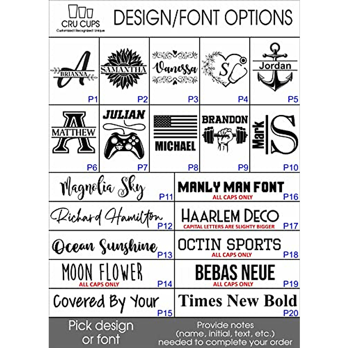 Custom Laser Engraved Insulated 20oz & 30oz Tumblers w/Splash Proof Lid - Personalized Gifts (30oz Tumbler, Black)