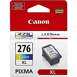 Canon CL-276XL Color Ink Cartridge, Compatible to PIXMA TS3520, TS3522 and TR4720 Printers