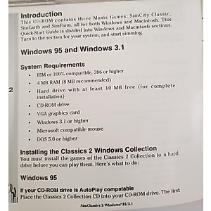 Sim Classics: Maxis Collections 2 (SimCity Classic / SimEarth / SimFarm)