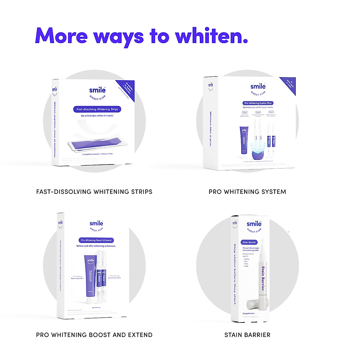 SmileDirectClub Teeth Whitening Kit - 8 1.4ml Gel Pens - Professional Strength Hydrogen Peroxide - Pain Free and Enamel Safe - Up to 9 Shades Whiter in 1 Week