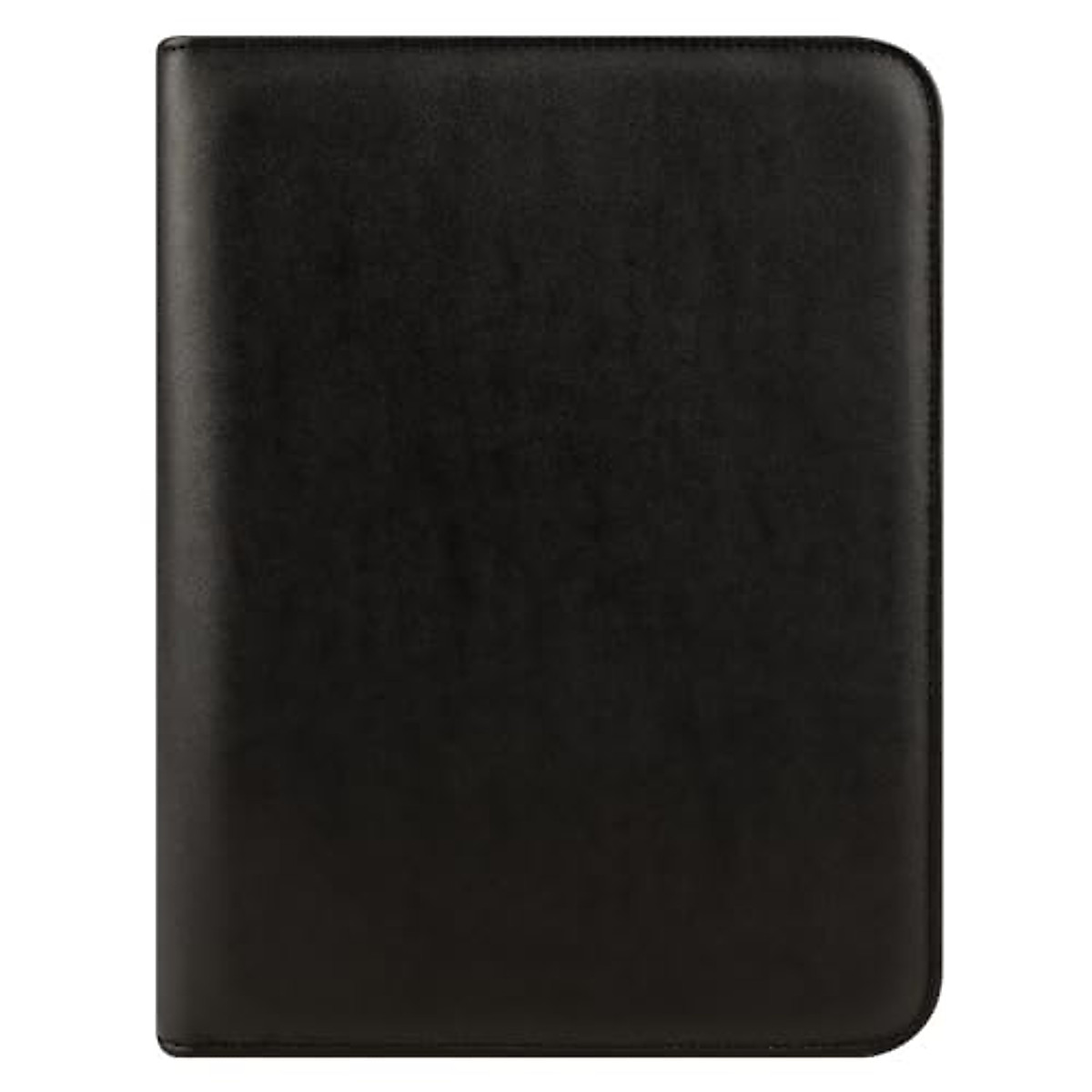 FranklinCovey - FC Basics Binder - Simulated Leather Zipper Binder (Classic, Black)