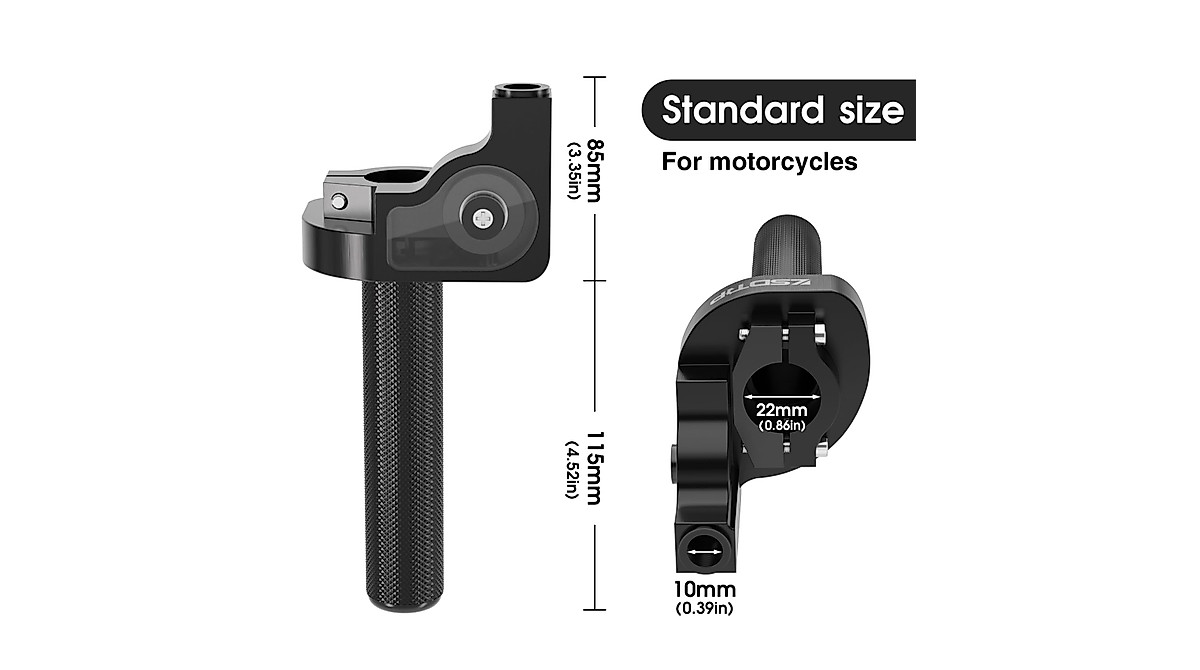 CNC Aluminum Throttle Grip for Dirt Bikes