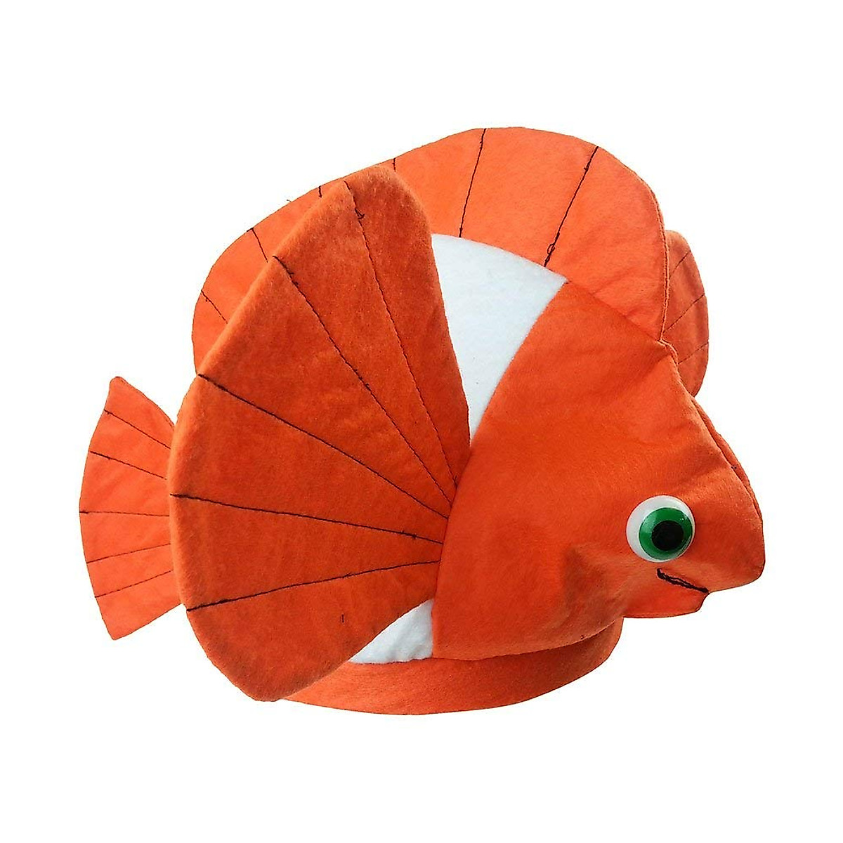 Funny Party Hats Fish Hat - Clown Fish Hat - Ocean Animal Hats - Sea Animal Hats - Costume Hats