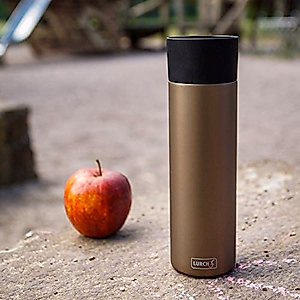 Lurch Insulated One-Handed Operation, Travel Mug 0.5 l, Stainless Steel