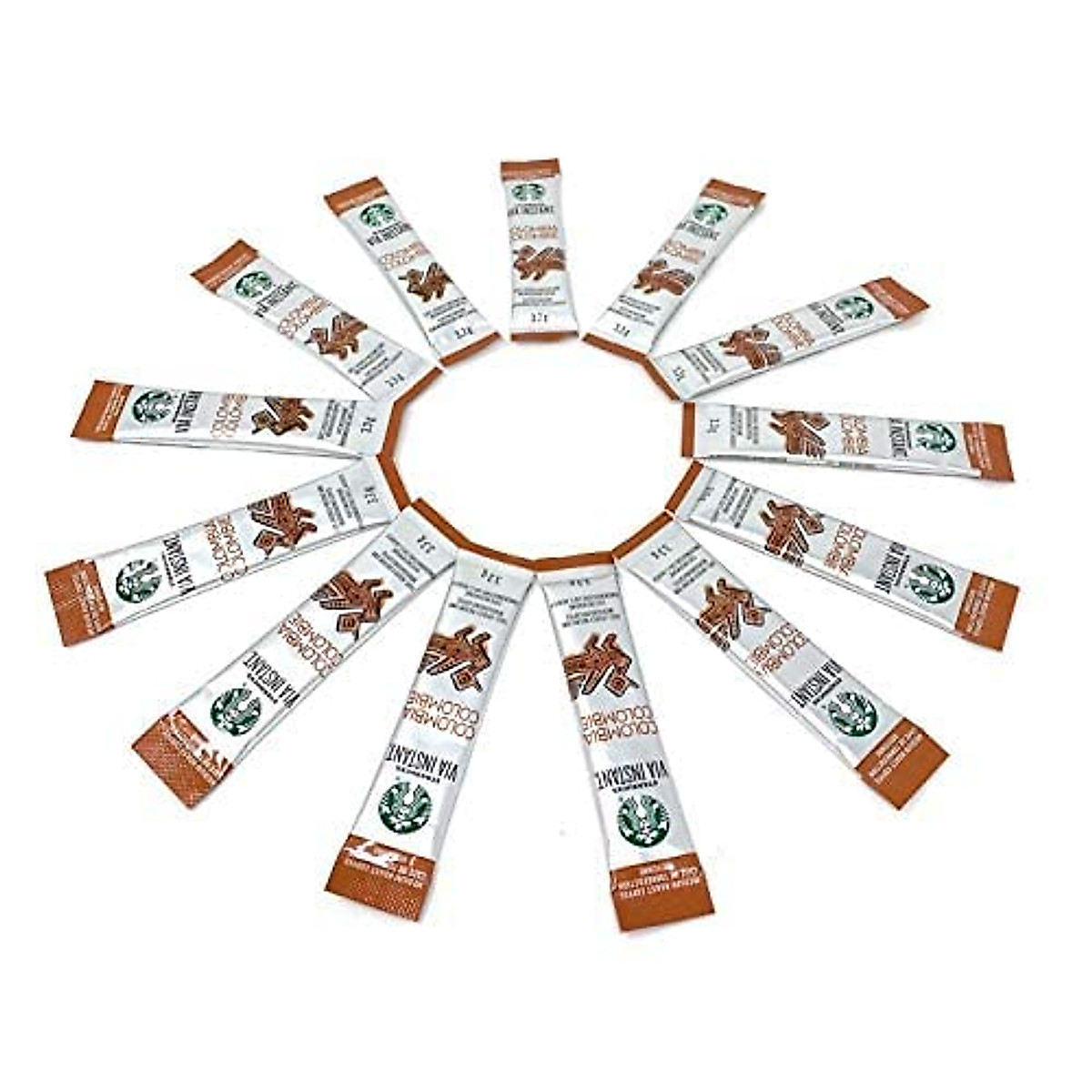 Starbucks Via Instant Coffee, Colombia, Medium, 1.51 Ounce, 13 packets