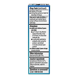 Allergy Eye Itch Relief Eye Drops by Alaway, Antihistamine, 10 mL