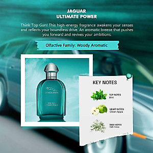 Jaguar Ultimate Power Men EDT Spray 3.4 oz