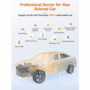 ANCEL AD410 Code Reader and ANCEL BST200 Car Battery Load Tester