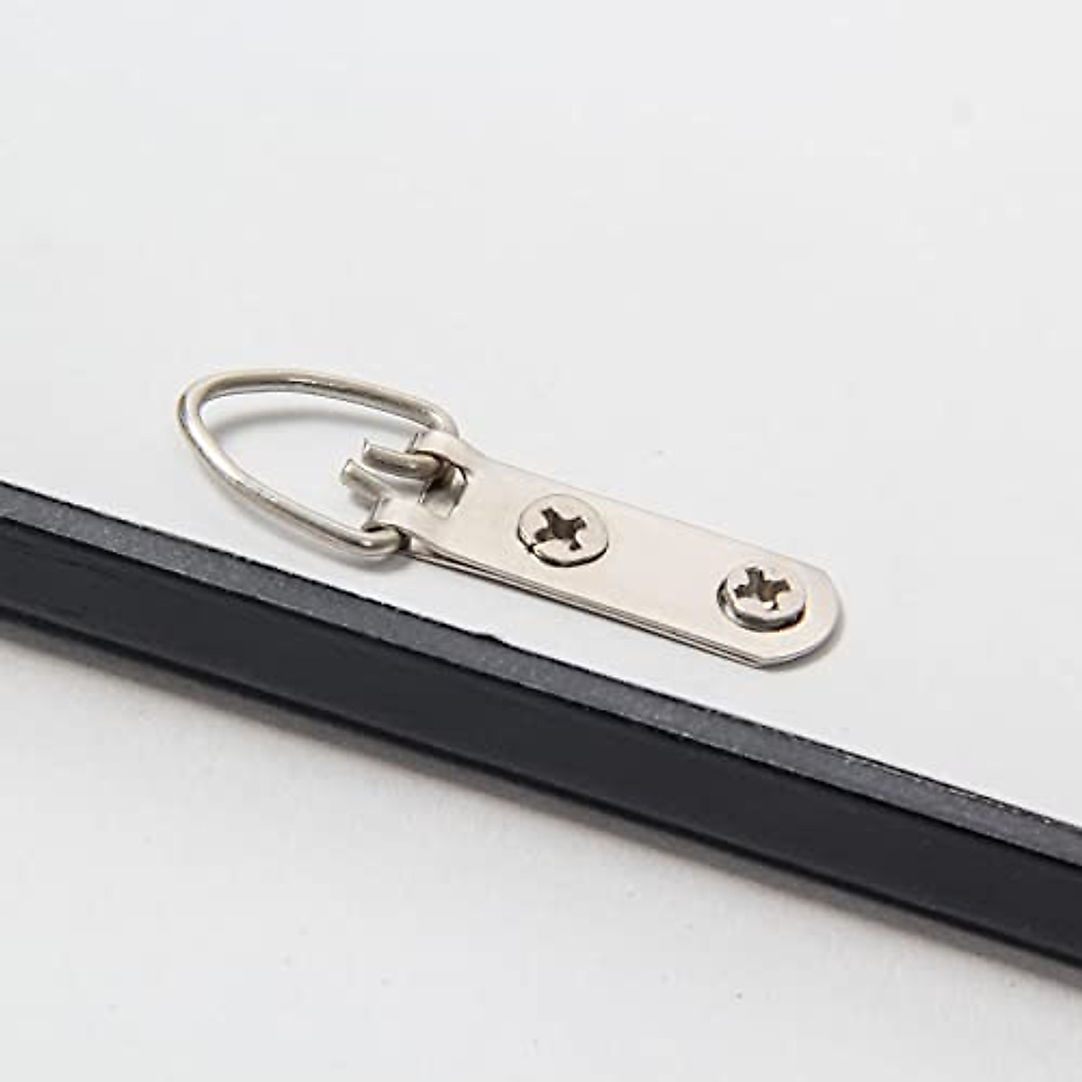 KUIKUI Explosion-Proof Full Length Mirror, Wall Mounted Door Mirror for Dorm Room Decor, Rectangular Float Framed, 50x 14, Black