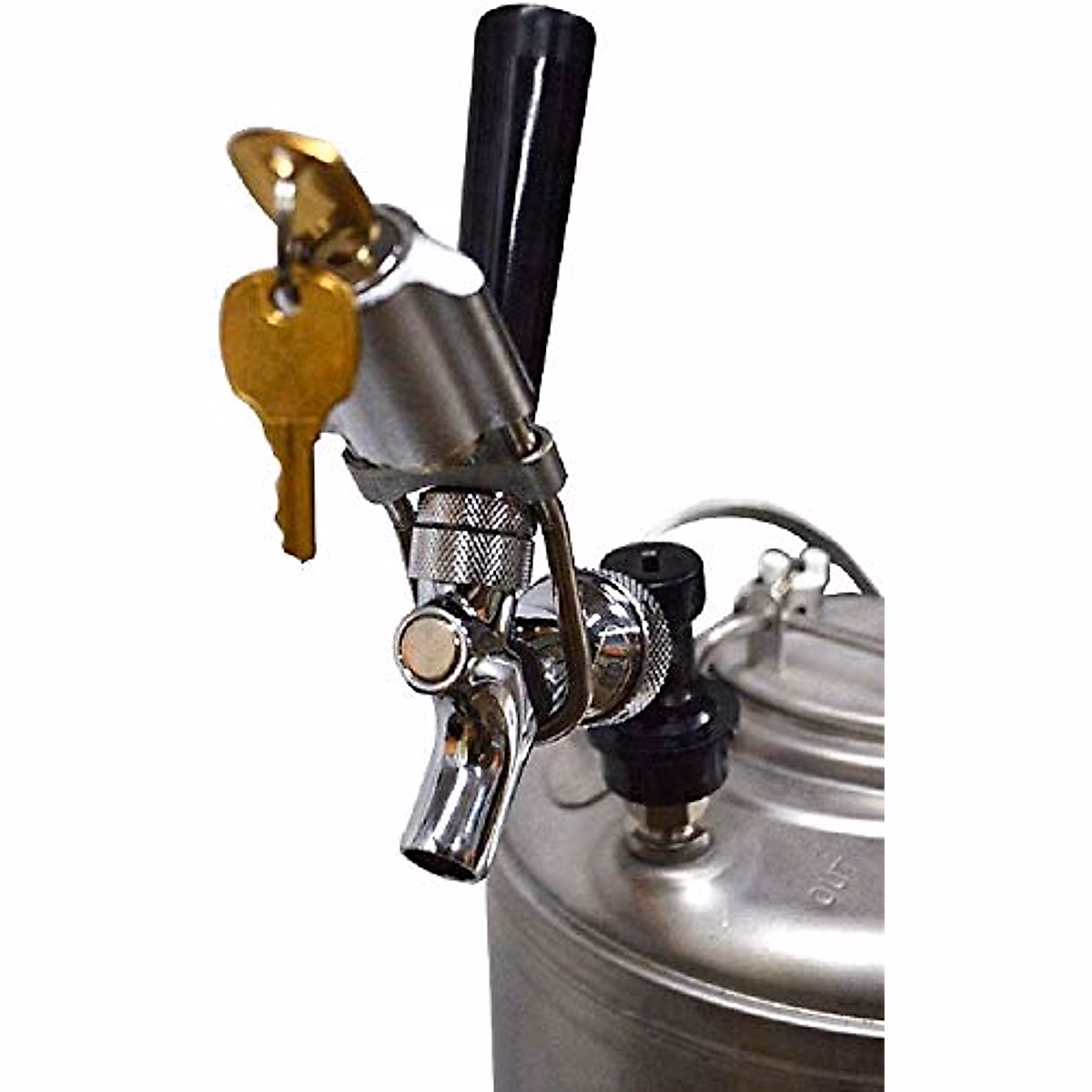Joywayus Beer Tap Lock Home Brew Wrap Around Draft Beer Faucet Lock