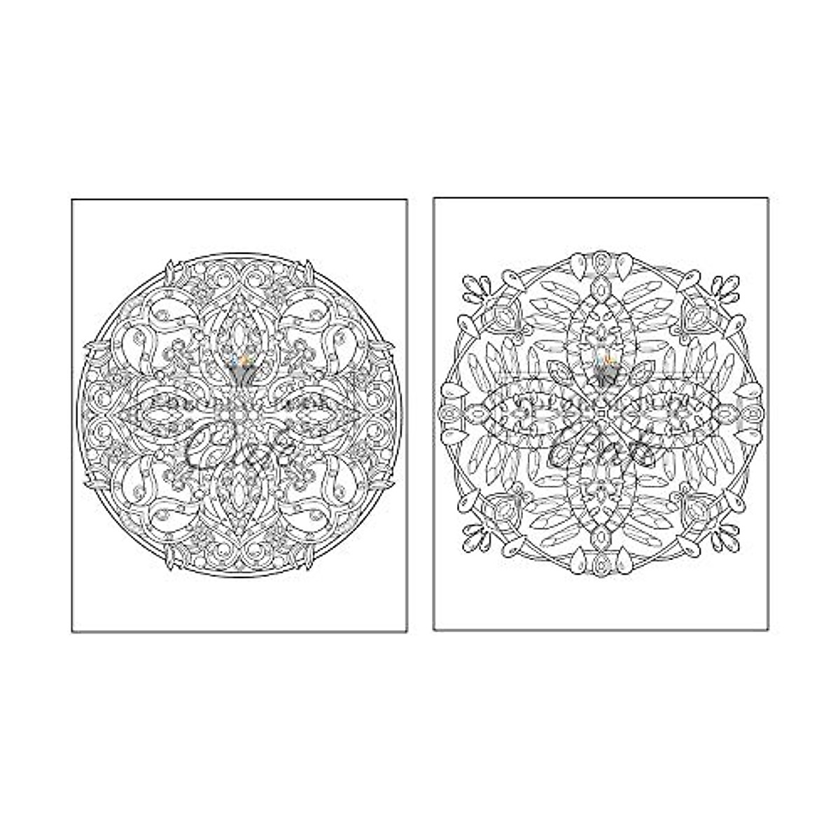 125 Mandalas: An Adult Coloring Book Featuring 125 of the World’s Most Beautiful Mandalas for Stress Relief and Relaxation (Mandala Coloring Books)