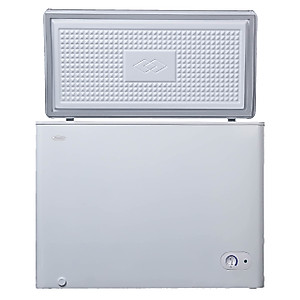 Danby DCF072A3WDB-6 7.2 Cu.Ft. Garage Ready Chest Freezer with Basket and Front-Mount Thermostat, in White