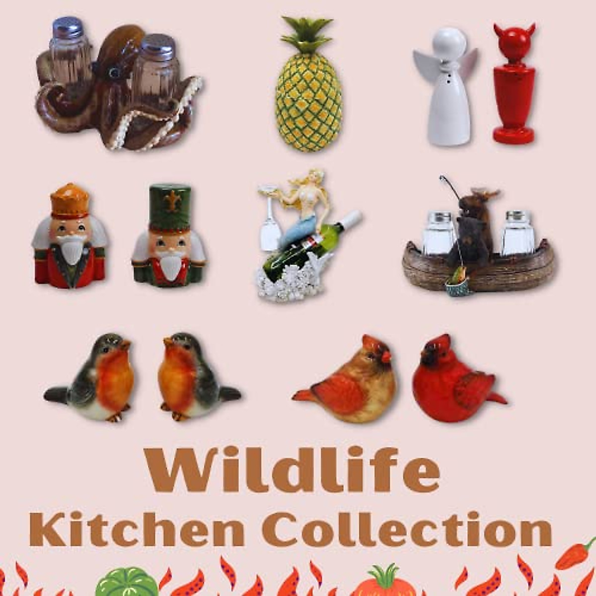 Comfy Hour Resin 5" Silvery Elephant Wine Rack Bottle Holder, Wildlife Collection