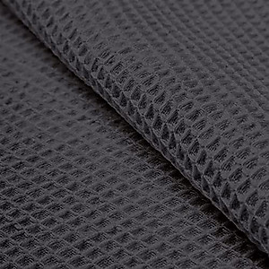 Encasa XO Quick Drying Kitchen Dish Towels Pack of 24 - Cotton - 12x12 in | Ultra Soft & Highly Absorbent Kitchen Hand Dish Cloths for Dishes & Wiping Down Countertops, Appliances and Spills - Grey