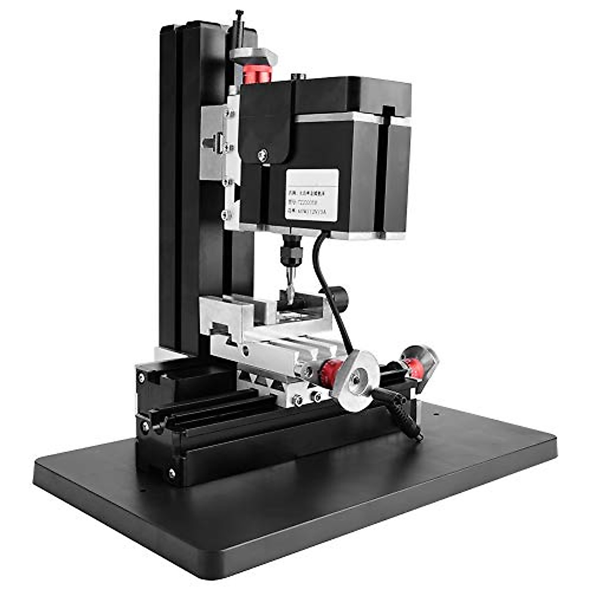 60W 12000RPM Mini Milling Lathe，100-240V DIY Mini Lathe Mini Miller，Mini Metal Lathe DIY Miniature Milling Machine Miller