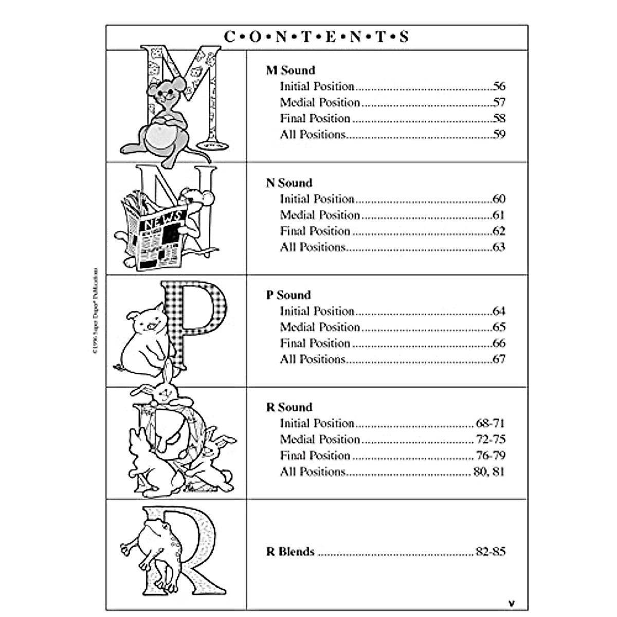 Super Duper Publications | 134 Sound-Loaded Scenes for Articulation: 20 Sounds plus Blends Book | Educational Learning Resource for Children