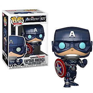 Funko Pop! Marvel: Avengers Game - Captain America (Stark Tech Suit)