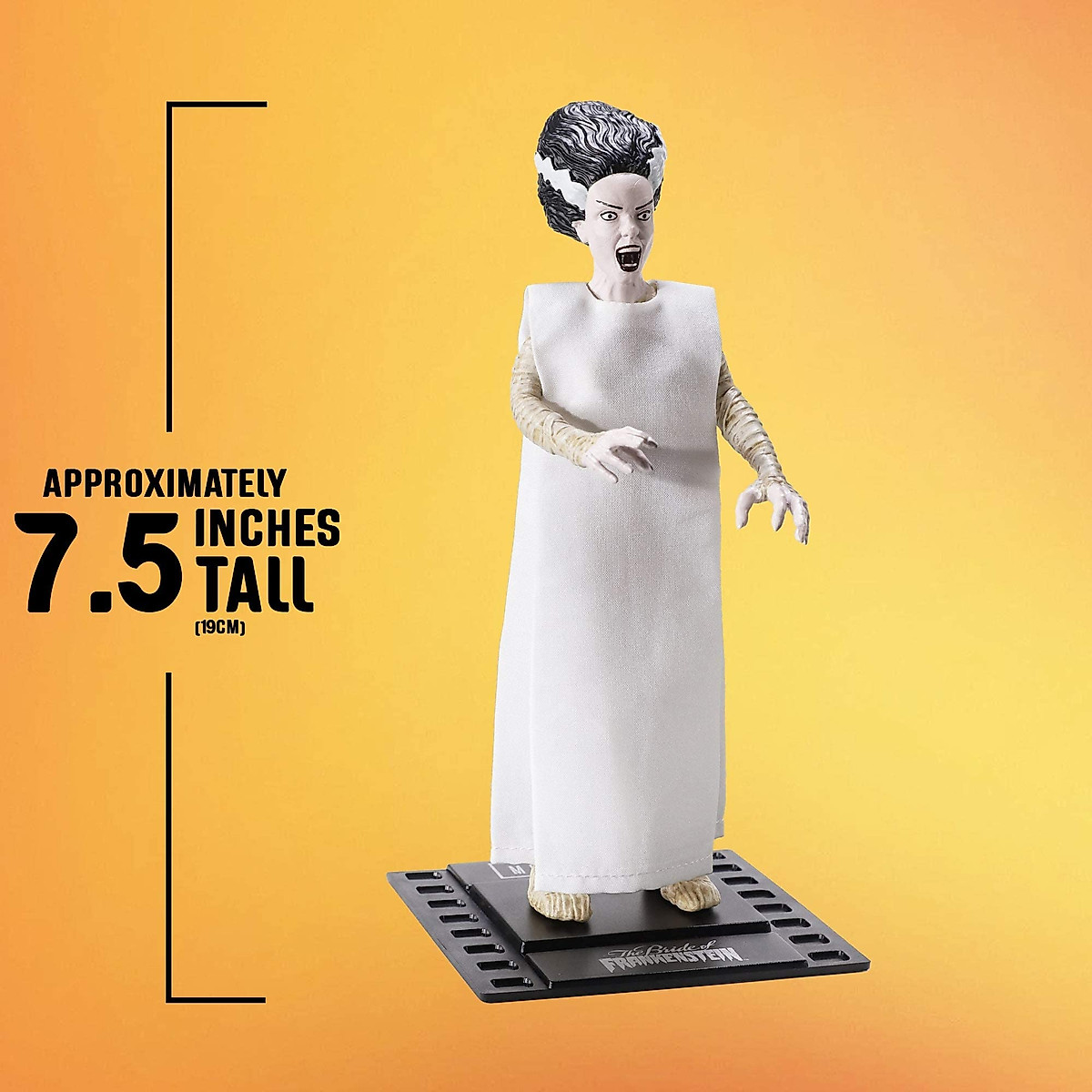 BendyFigs The Noble Collection Universal Monsters Bride of Frankenstein