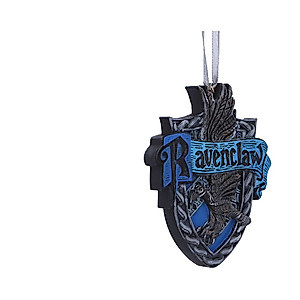 Nemesis Now Harry Potter Ravenclaw Crest Hanging Ornament, Blue, 8cm