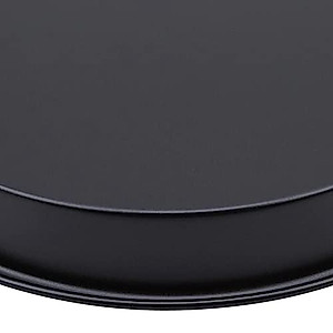 BYBYCD 6/8 Inch Round Pizza Pan Deep Dish Plate Tray Mold Non-Stick Carbon Steel Baking Tools(6inch)
