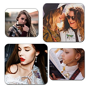 Hicarer 6 Pieces Women Brooch Set Crystal Pin Brooch Colorful Animal Shape Brooch Pin for Women Girls Party Favors (Dragonfly, Butterfly, Hummingbird, Owl, Peacock, Bee Design)