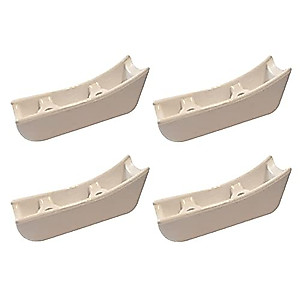 Sled Glide Fits 1" Tube Patio Lounge Chair Chaise Lounge Protector from Scratches and Rust (8 pcs)