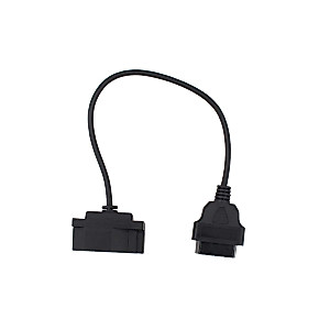 MOTOKU Replacement for Ford 7 pin OBD1 to OBD2 Adapter Code Reader Scanner Check Engine Repair Diagnostic Tool Cable Connector